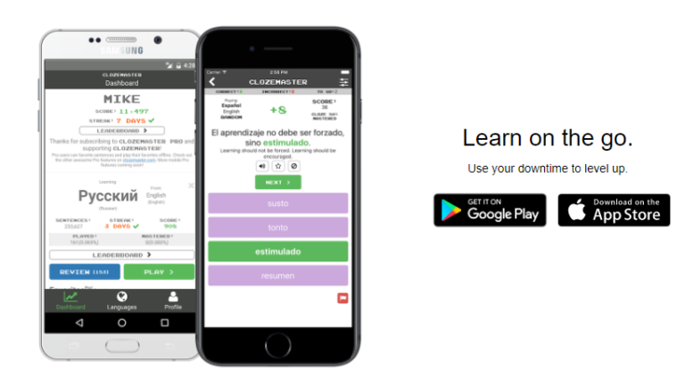 Clozemaster Review: Can It Help You Achieve Fluency? - Langoly